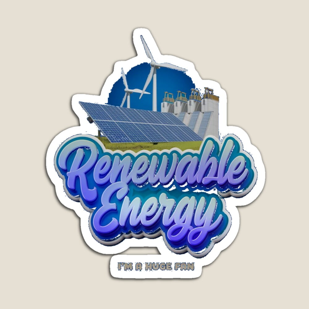 Kira - Renewable Energy Sticker - 6850 Hot Trending Vinyl Stickers ...