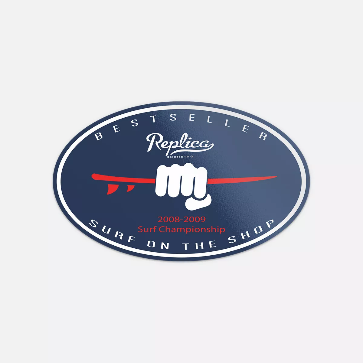 Kira Retro Grunge Surfing Label Surf On The Shop Vinyl Sticker Decal ...