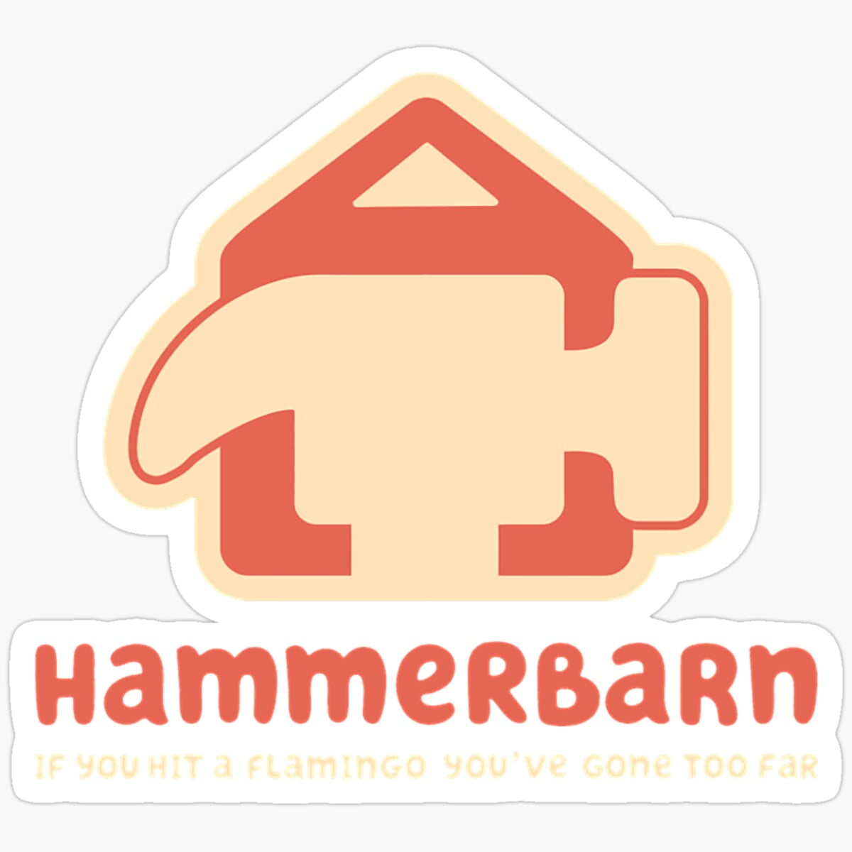 Kira Retro Hammerbarn Sticker Waterproof Sticker for Water Bottles ...