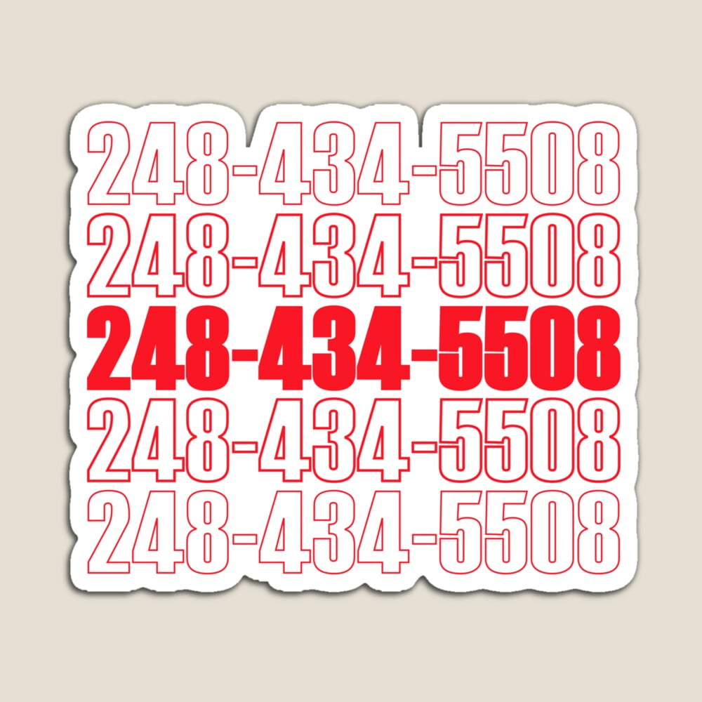 Kira - Rickroll Prank Call Number Sticker - 2768 Hot Trending Vinyl ...