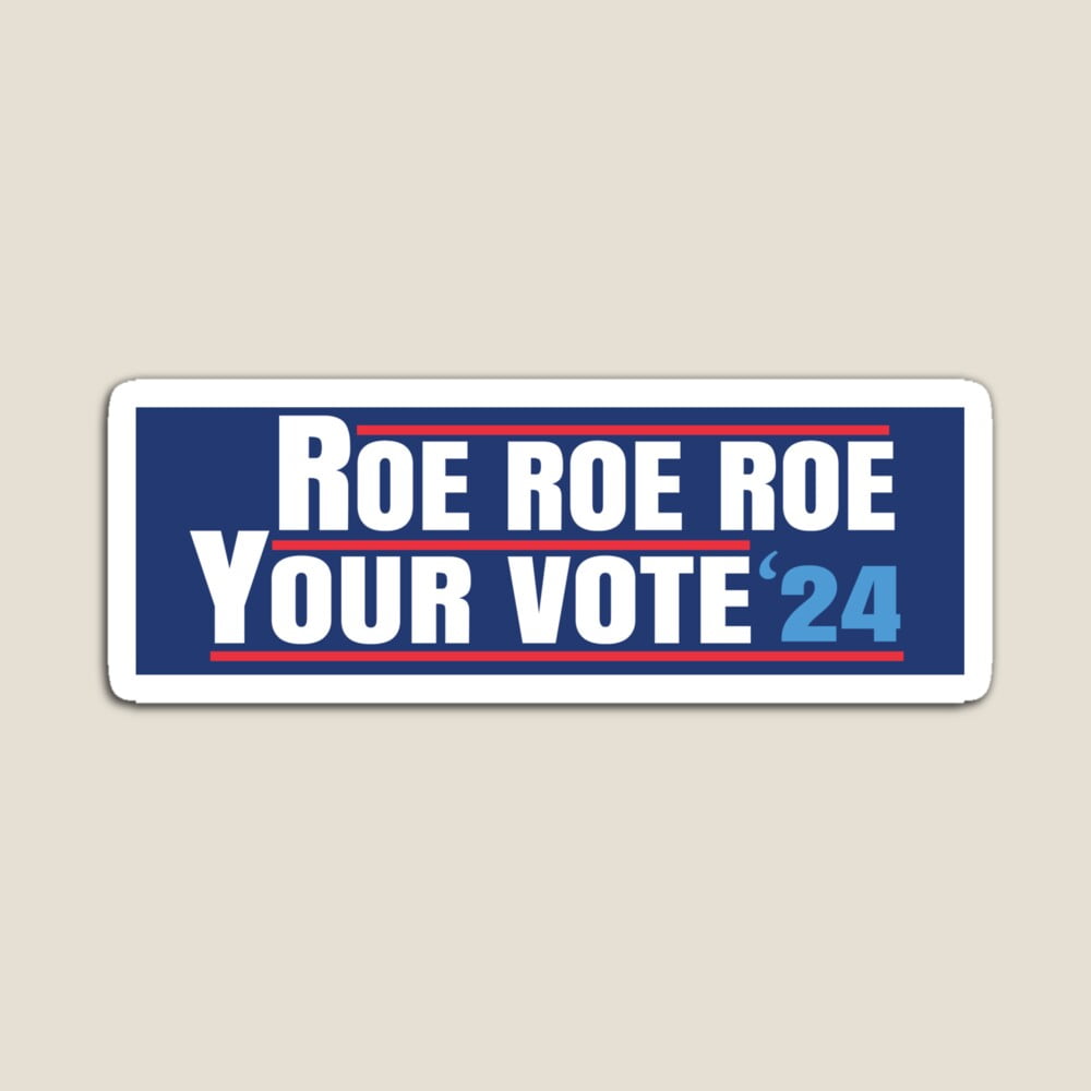 Kira - Roe Roe Roe Your Vote Retro Car Sticker - 2646 Hot Trending ...