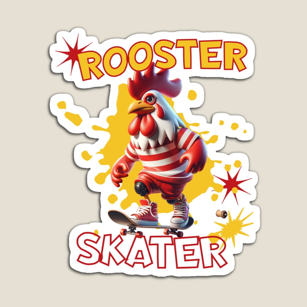 Kira - Rooster Skr Sticker - 4845 Hot Trending Vinyl Stickers - Walmart.com