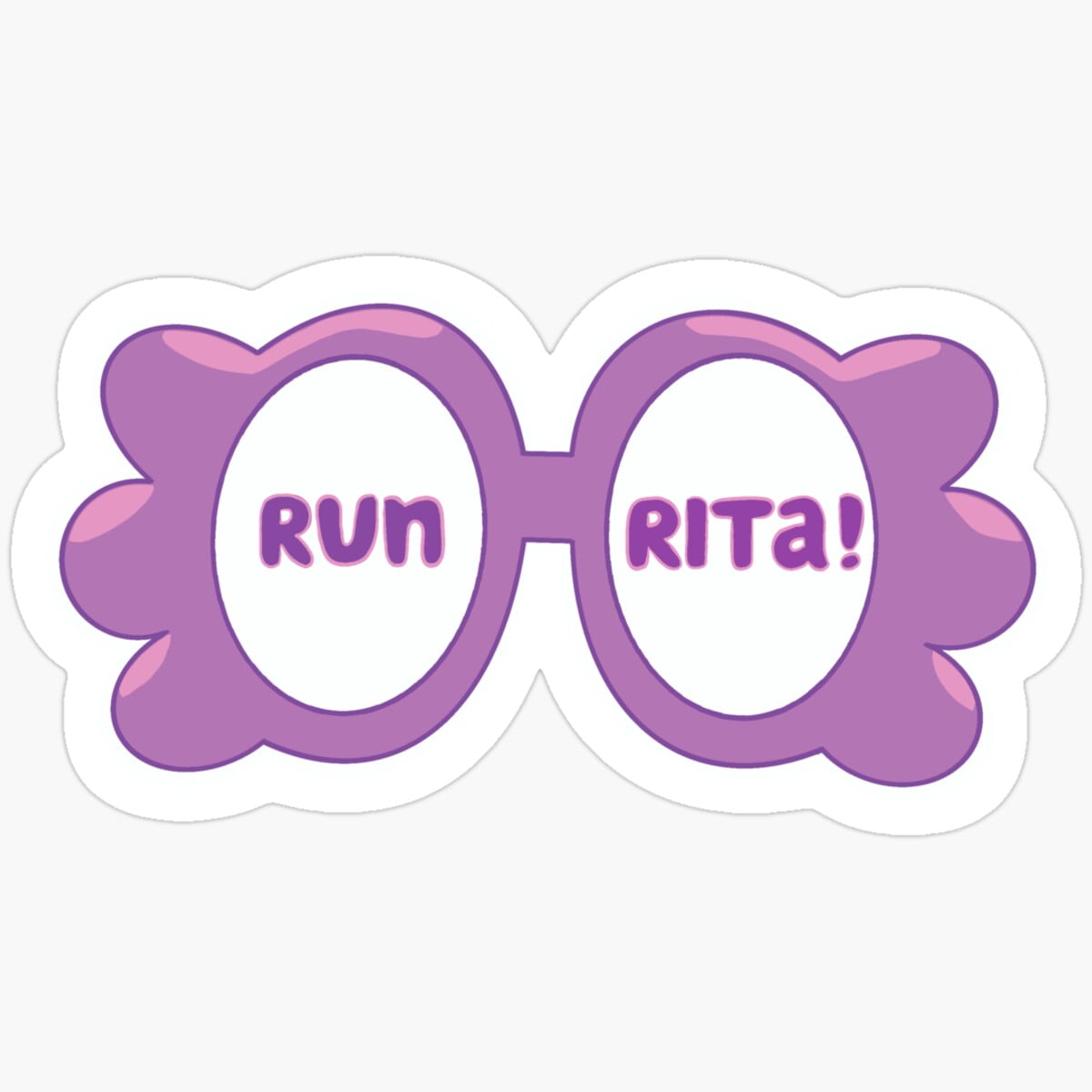 Kira Run Rita! Sticker Waterproof Sticker for Water Bottles, Laptops ...