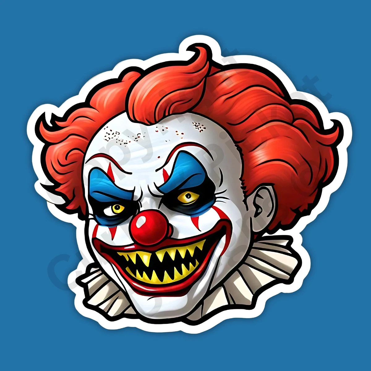 Kira Scary Circus Clown Carnival Sinister Evil Menacing Creepy Vinyl ...