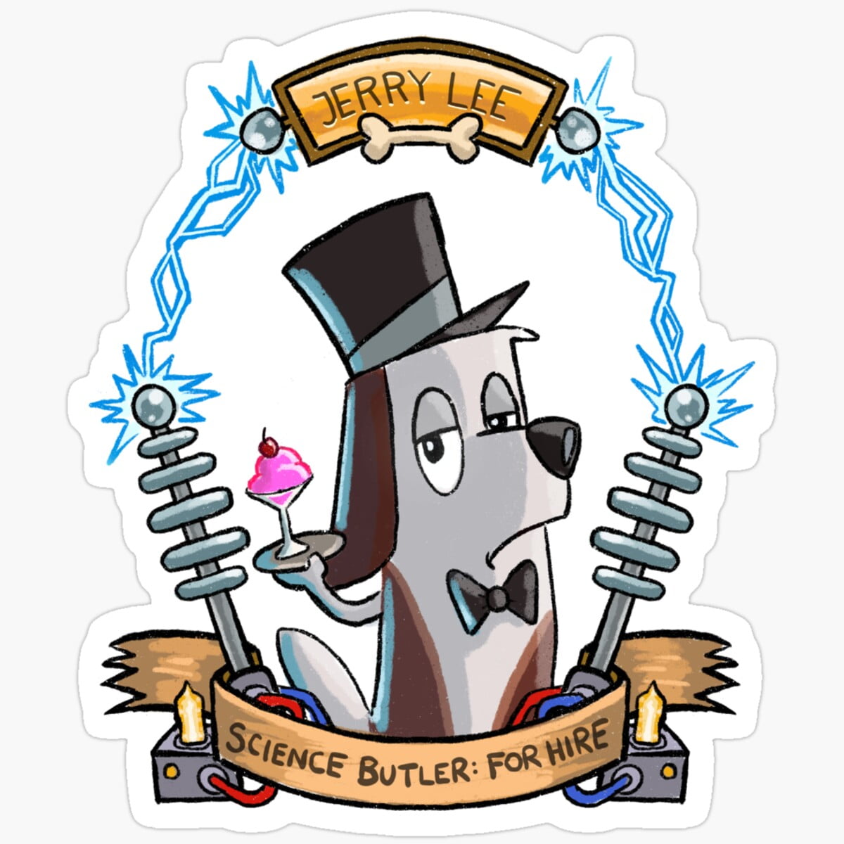 Kira Science Butler! Sticker Waterproof Sticker for Water Bottles ...