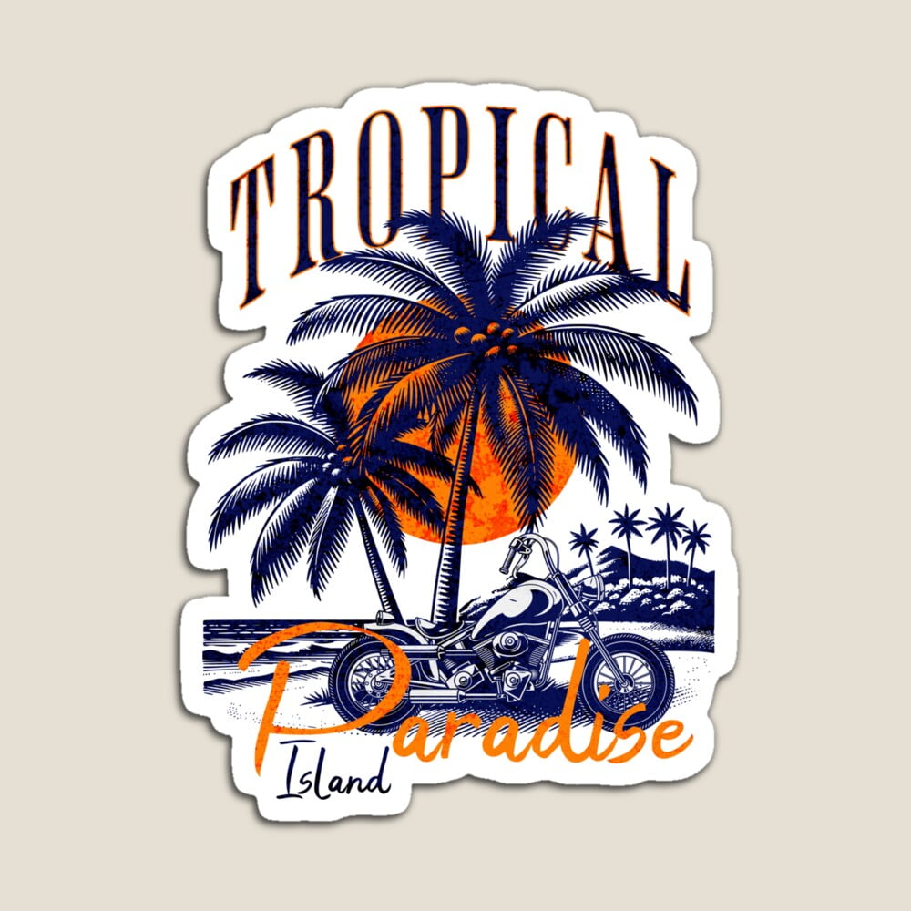 Kira - See You In Paradise - Travel Plans - The Roads Not Taken Sticker ...