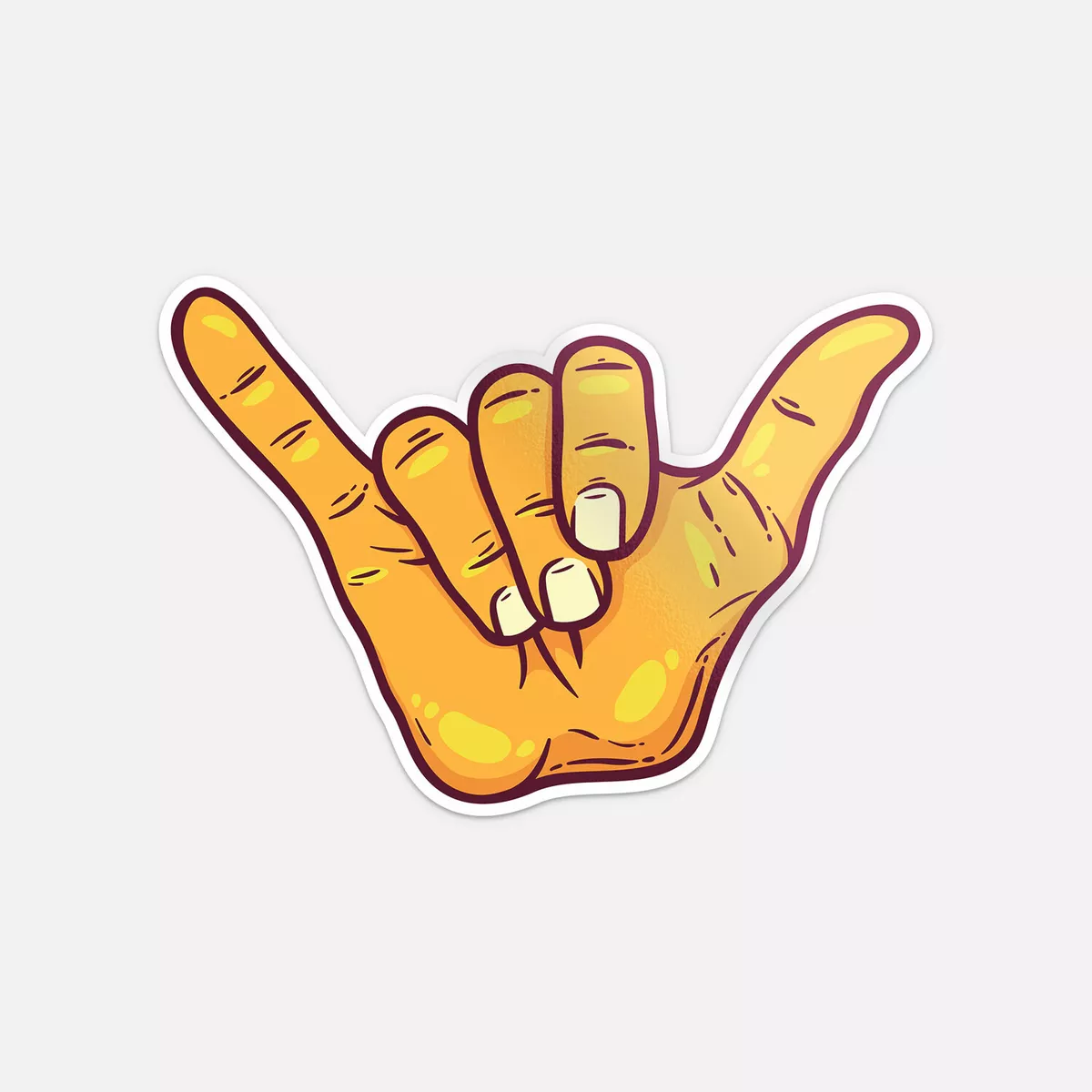 Kira Shaka Hand Car Bumper Vinyl Sticker Decal Waterproof Sticker for ...