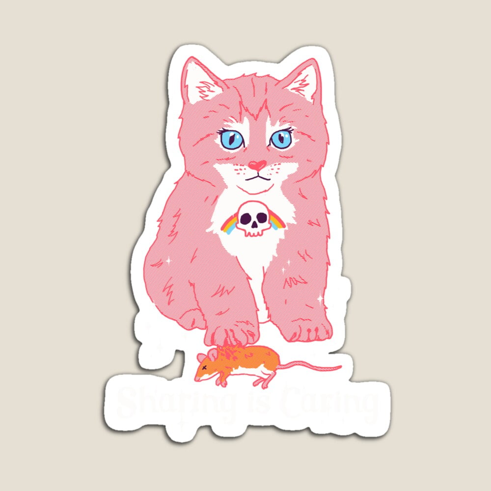 Kira - Sharing Is Caring Sticker - 3017 Hot Trending Vinyl Stickers ...