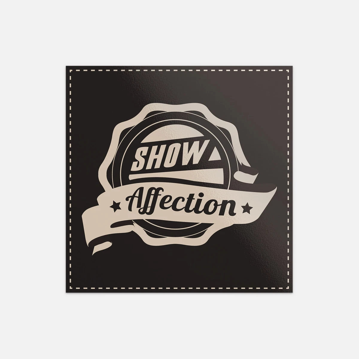 Kira Show Affection Retro Slogan Vinyl Sticker Decal Waterproof Sticker ...