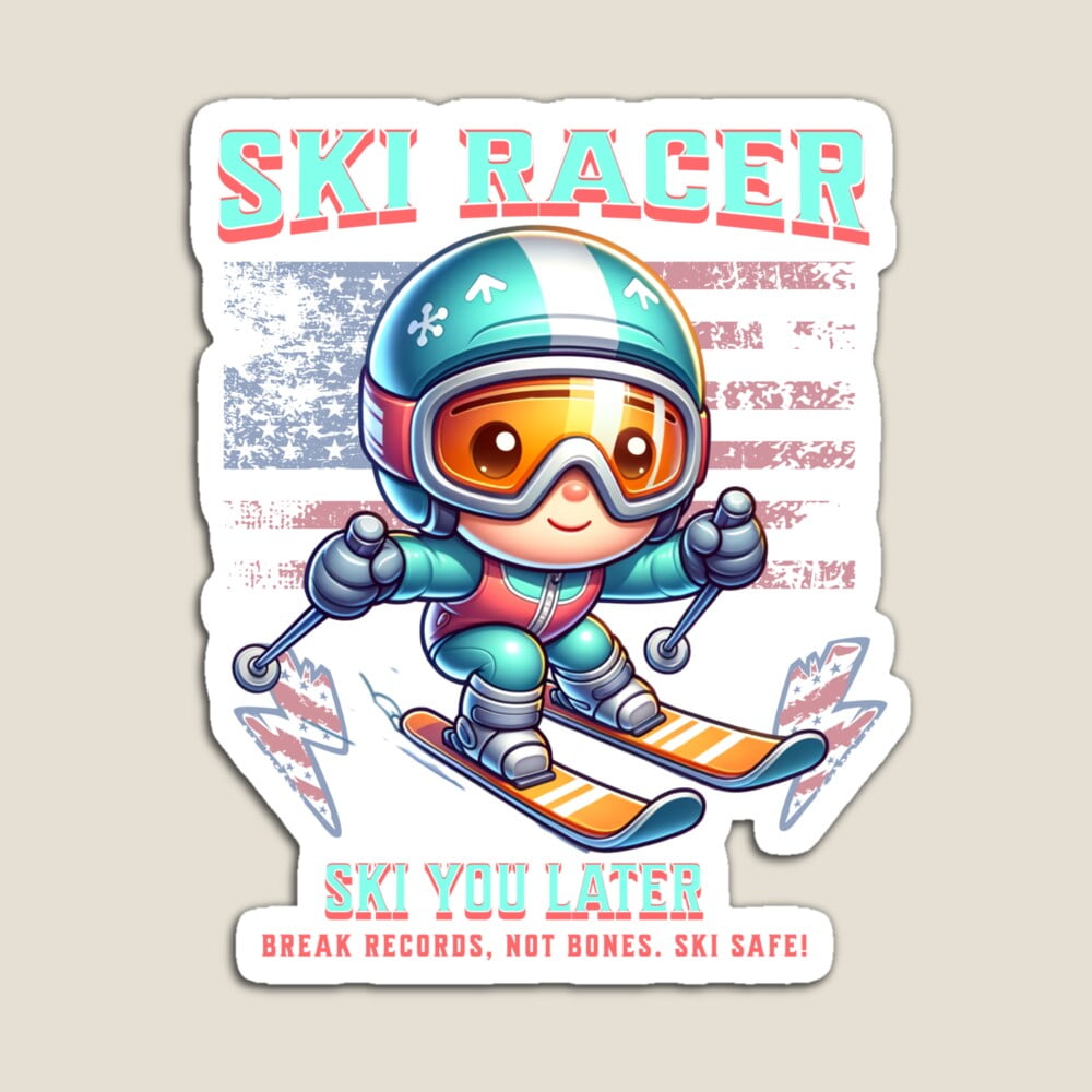 Kira - Ski Racer Sticker - 4439 Hot Trending Vinyl Stickers - Walmart.com
