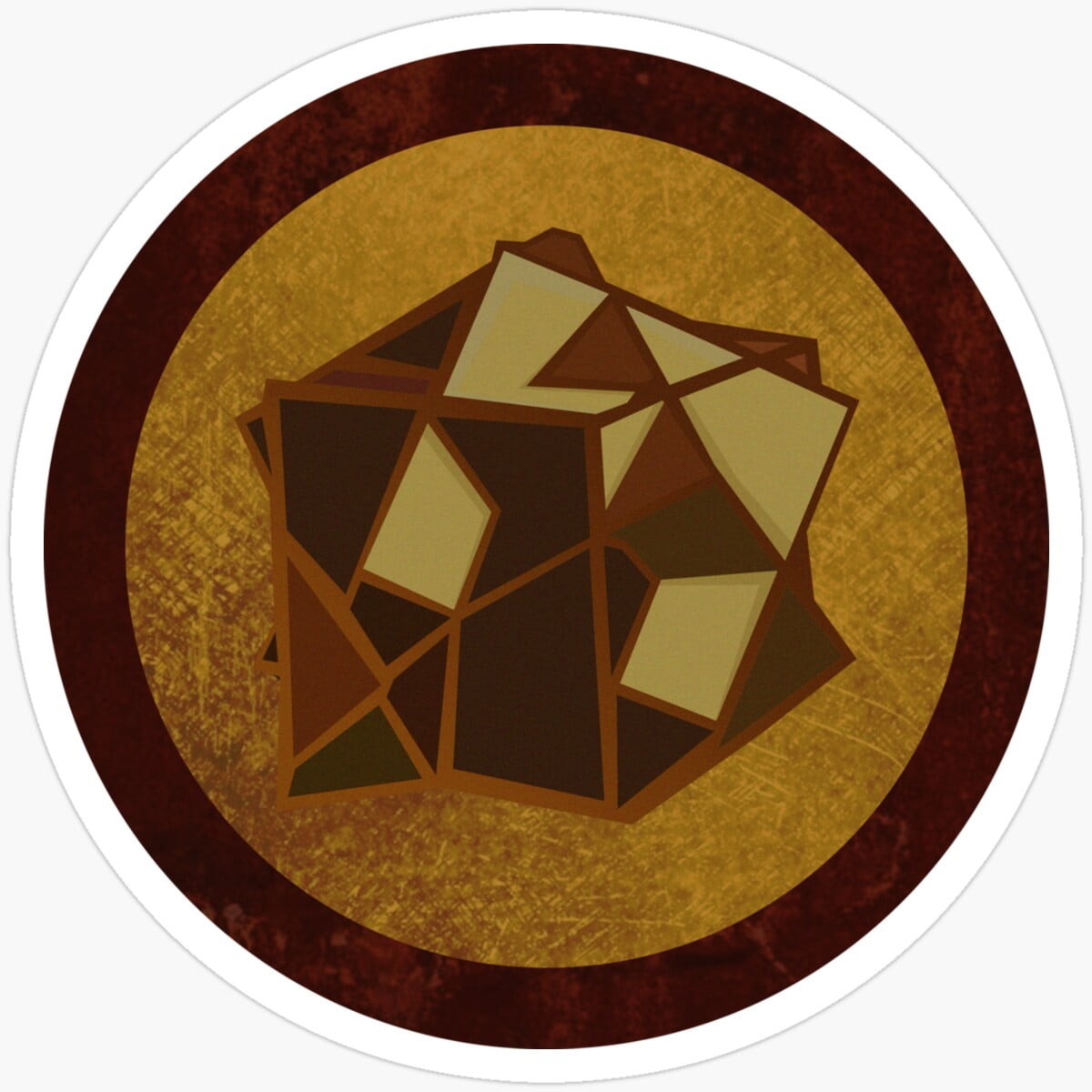 Kira Snyder Cut Darkseid Logo Glossy Sticker Waterproof Sticker for ...