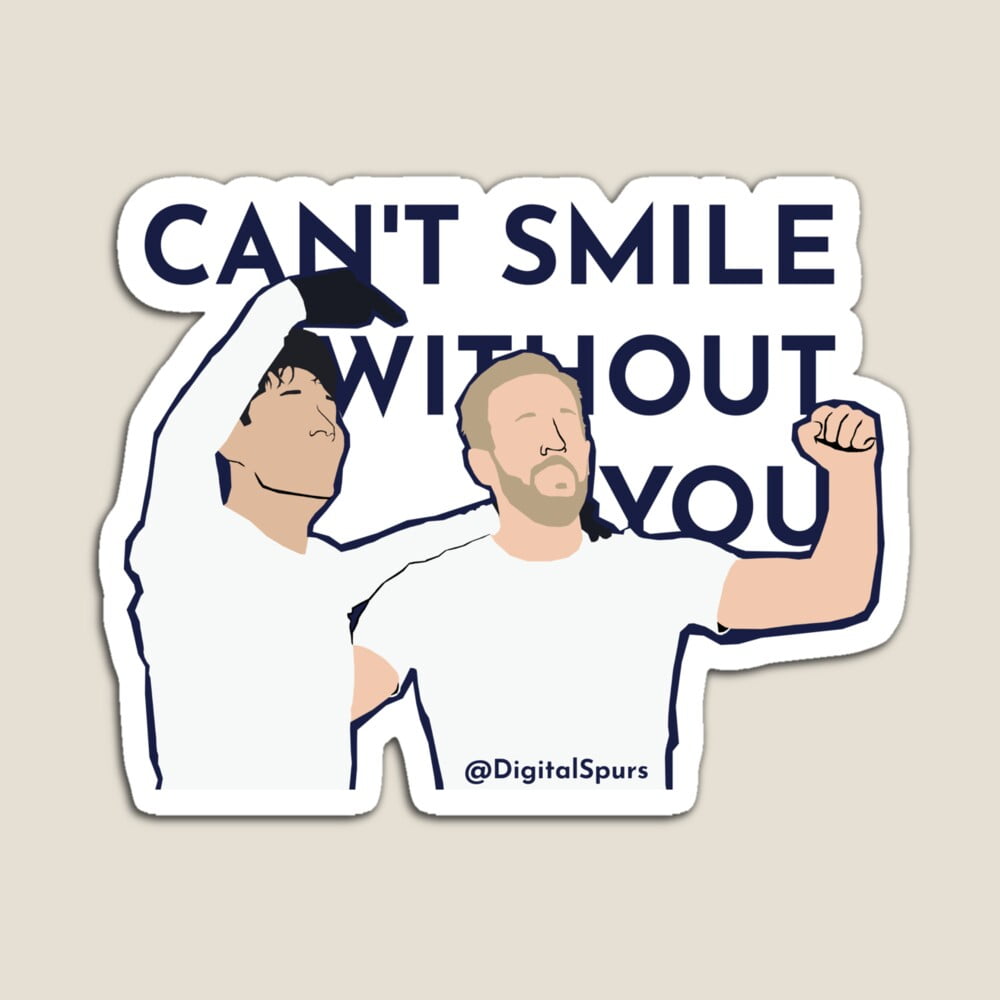 Kira - Son Heung-Min & Harry Kane Can'T Smile Without You Sticker Hot ...