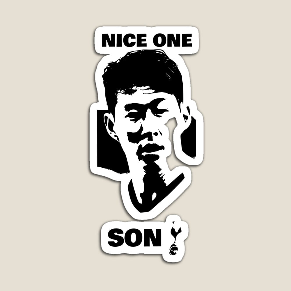 Kira - Son Heung Min - Nice One Son Sticker Hot Trending Vinyl Stickers - Walmart.com