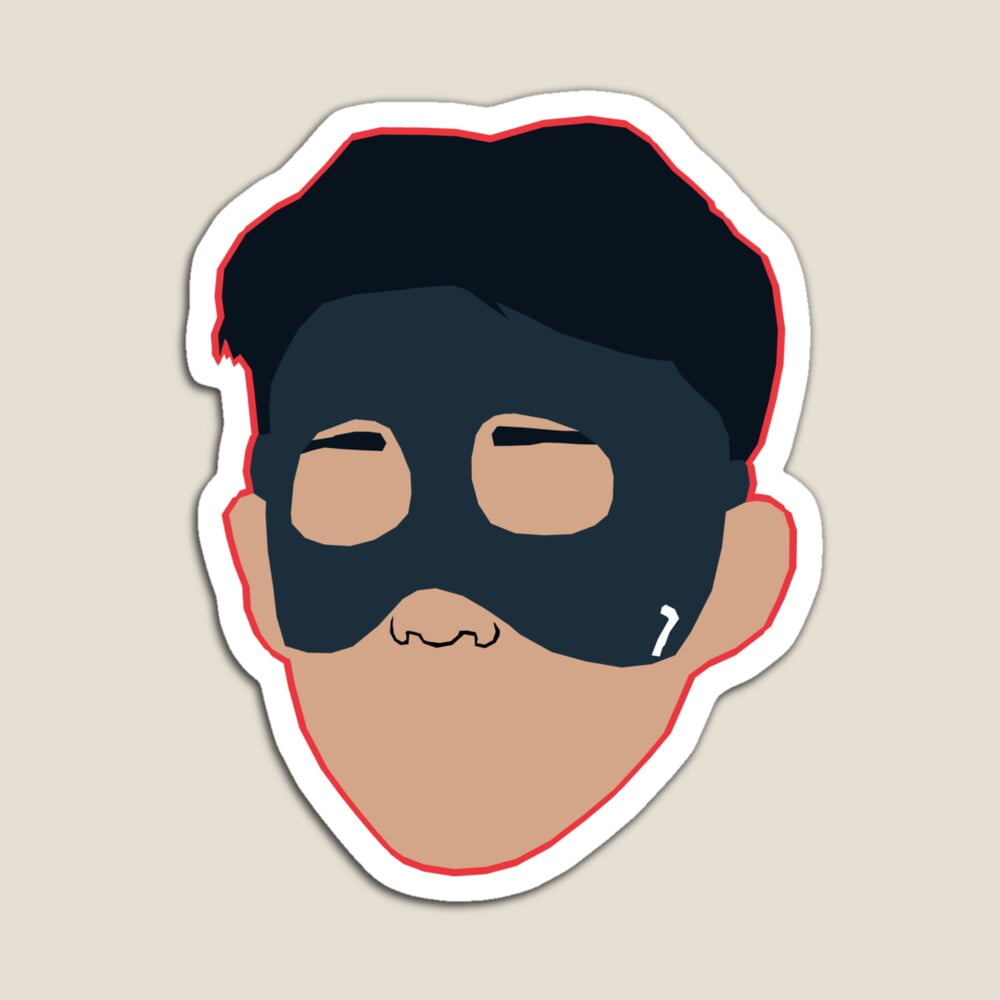 Kira - Son Heung-Min World Cup Mask Sticker Hot Trending Vinyl Stickers ...