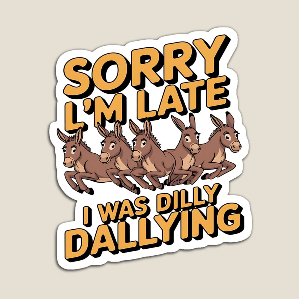 Kira - Sorry I'M L - Donkey Silhouette - Donkeys Are Awesome - Donkey ...