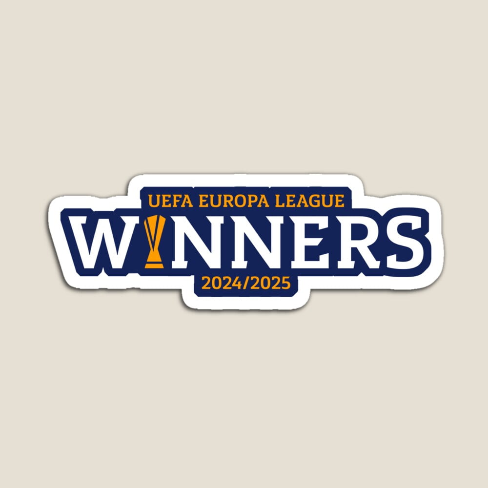 Kira - Spurs Uefa Europa League Champions 2025 Sticker - Walmart.com
