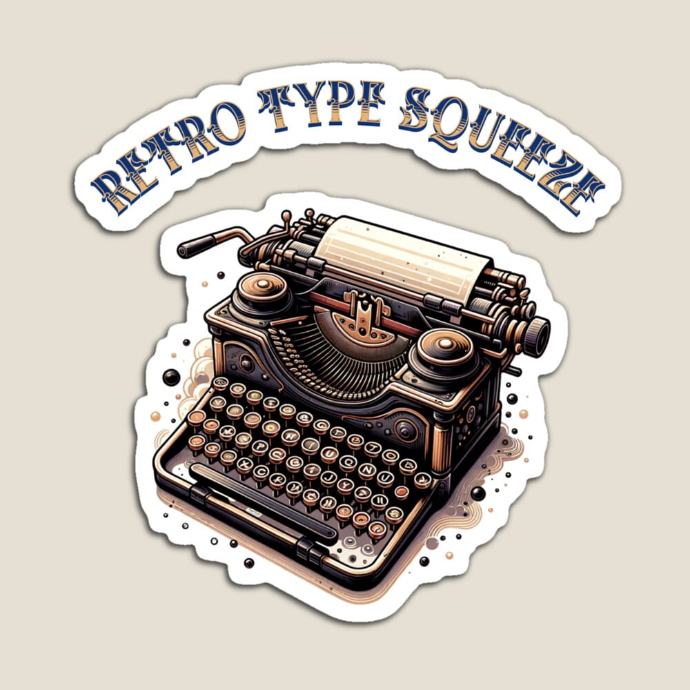 Kira - Squished - Retro Type Squeeze Sticker - 4267 Hot Trending Vinyl ...