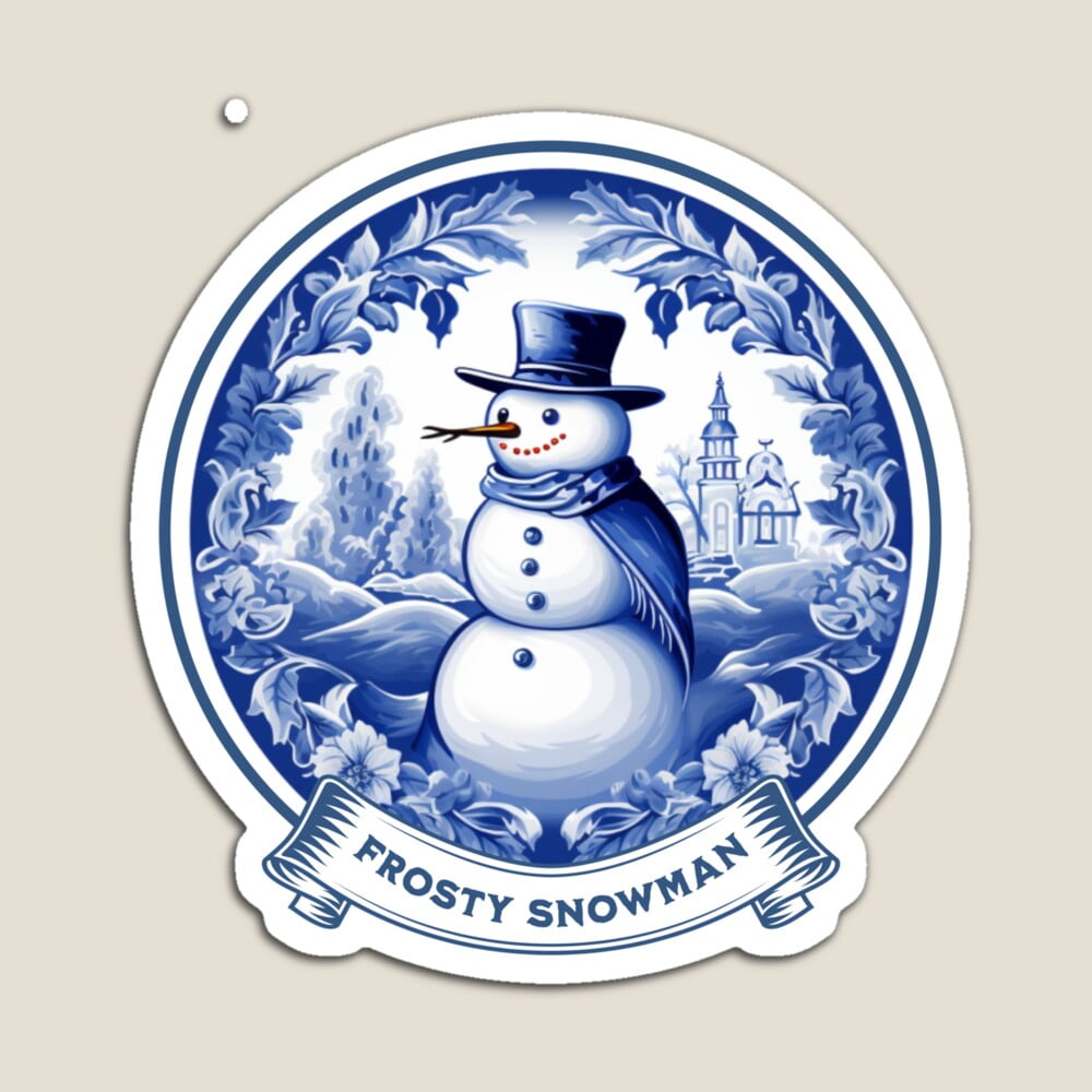 Kira - Stay Frosty - Delft Blue Netherlands Art- Dutch Heritage Dutch ...