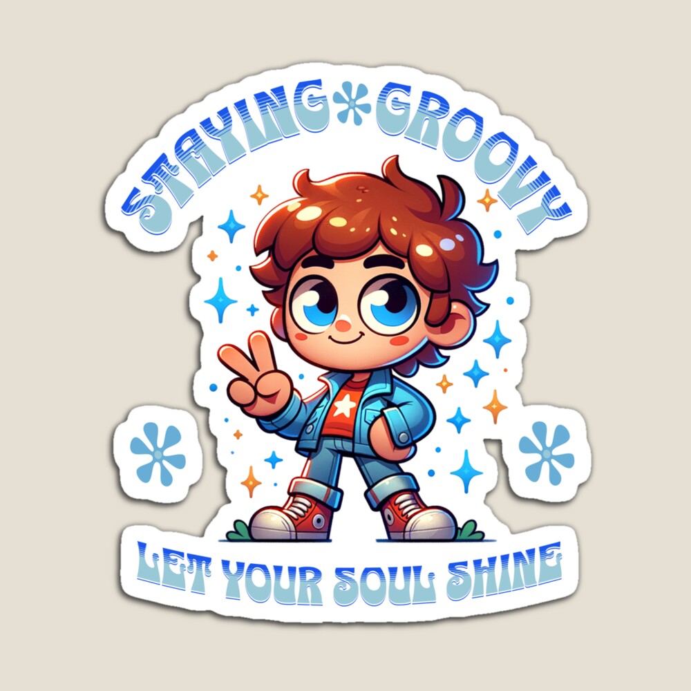 Kira - Staying Groovy Sticker - 4645 Hot Trending Vinyl Stickers ...
