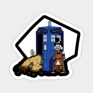 Kira Sticker With The 10Th Doctor Vs Ducktales Scrooge Decorative ...