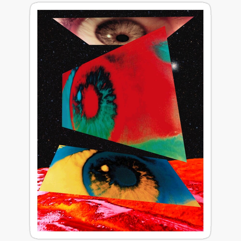 Kira Sticker - 2001 Eyes Perfect Sticker Gift For Everyone ) - Walmart.com