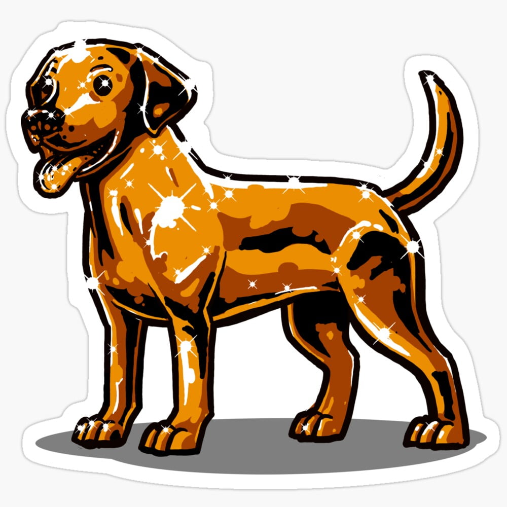 Kira Sticker - 24K Golden Retriever Gift For You - Phone Stickers ...