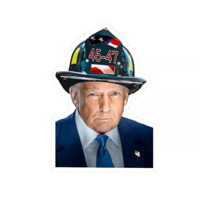 Kira Sticker With 47 President Firefighter Helmet Vinyl Themed ...