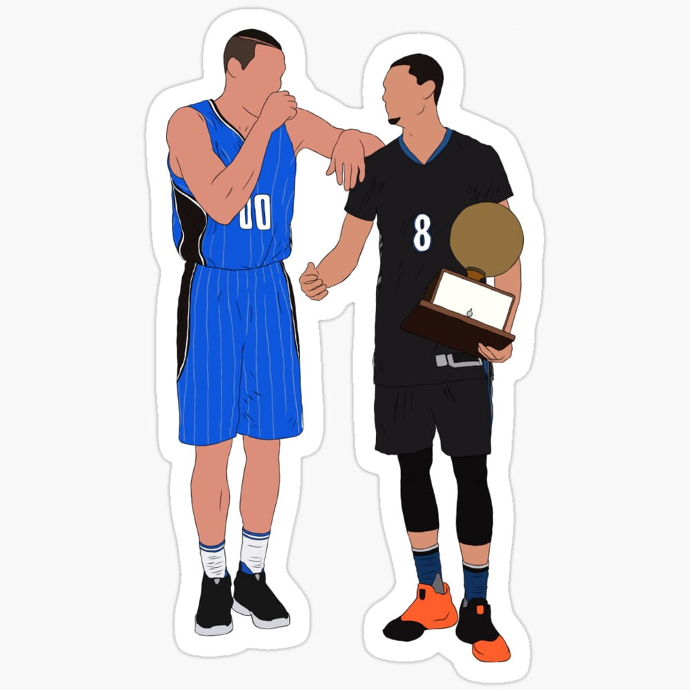 Kira Sticker - Aaron Gordon And Zach Lavine Sticker - Single, Trio, Or ...