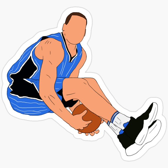Kira Sticker - Aaron Gordon Dunk Contest Sticker - Single, Trio, Or ...