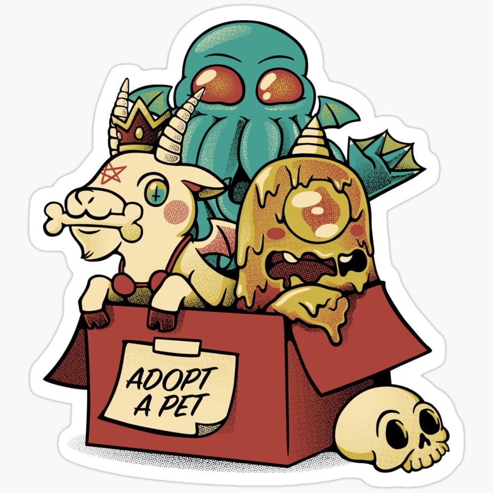 Kira Sticker - Adopt A Monster Kawaii Pet Perfect Gift for everyone ...