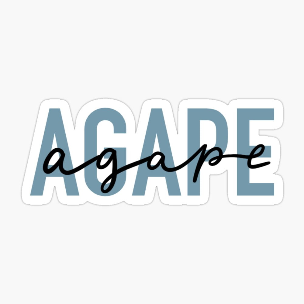 Kira Sticker Agape - Perfect Birthday Gift For Everyone - Walmart.com