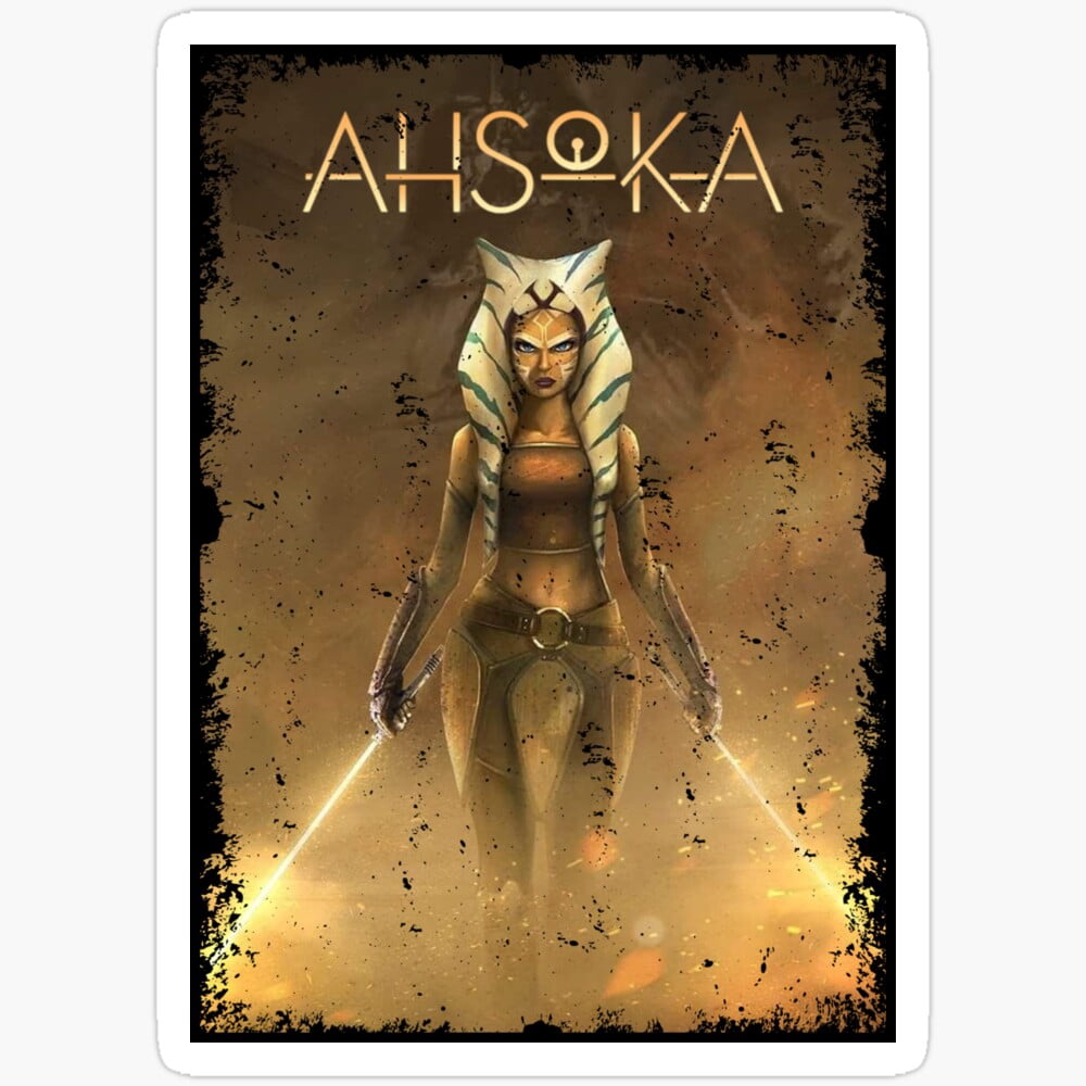 Kira Sticker - Ahsoka Poster - Phone Stickers, Waterproof Decals Water ...