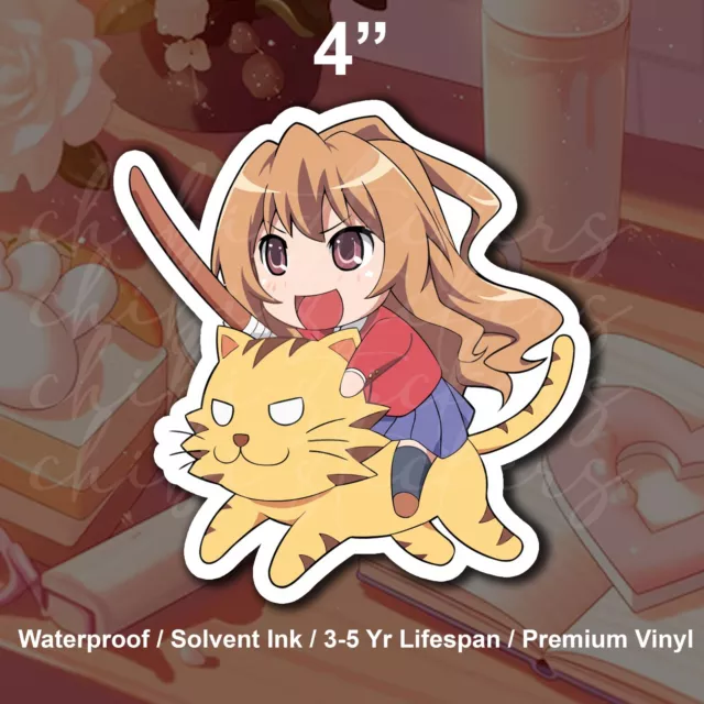 Kira Sticker With Aisaka Taiga Toradora! Anime Chibi Car Window Decal ...