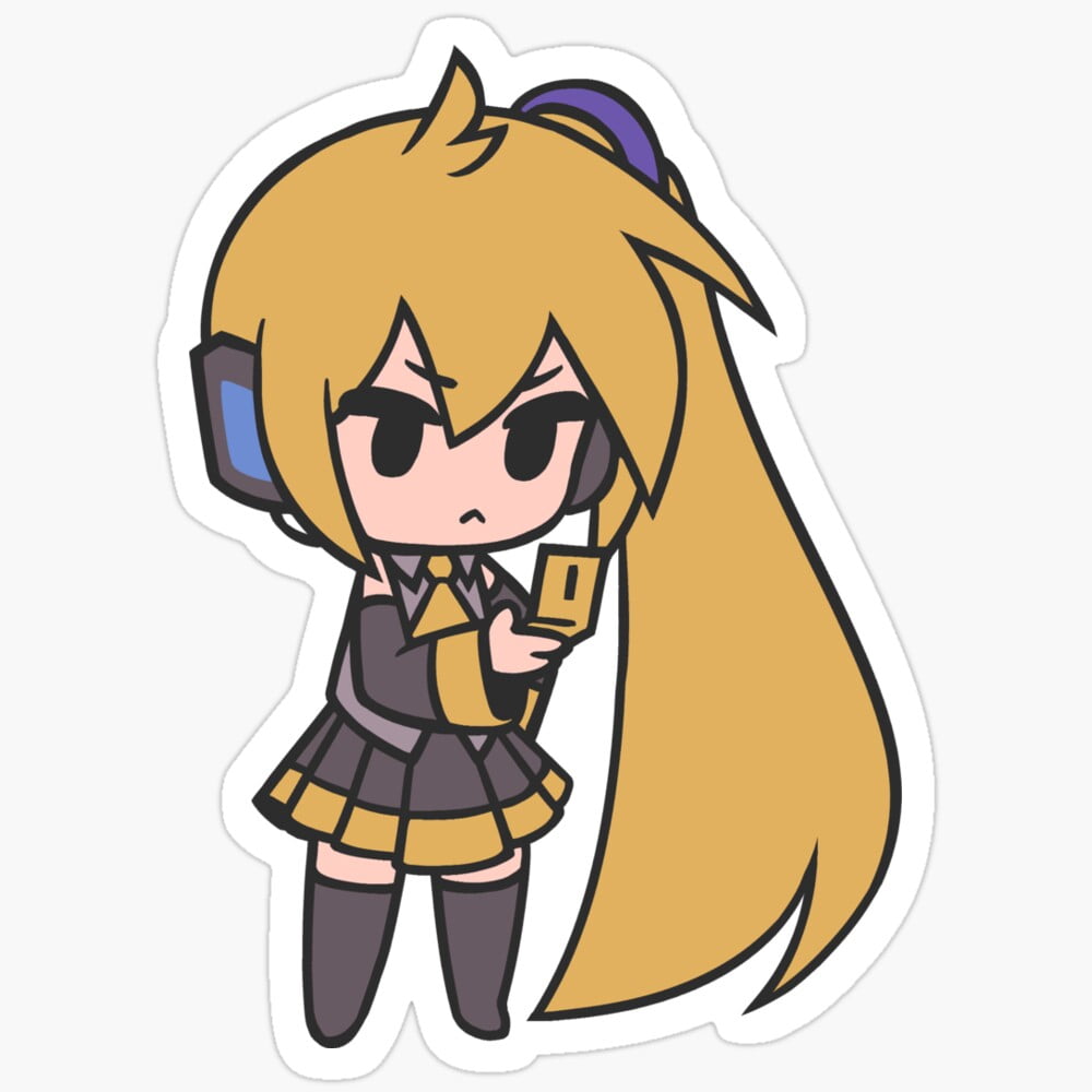 Kira Sticker - Akita Neru Vocaloid Chibi Gift For You - Phone Stickers ...