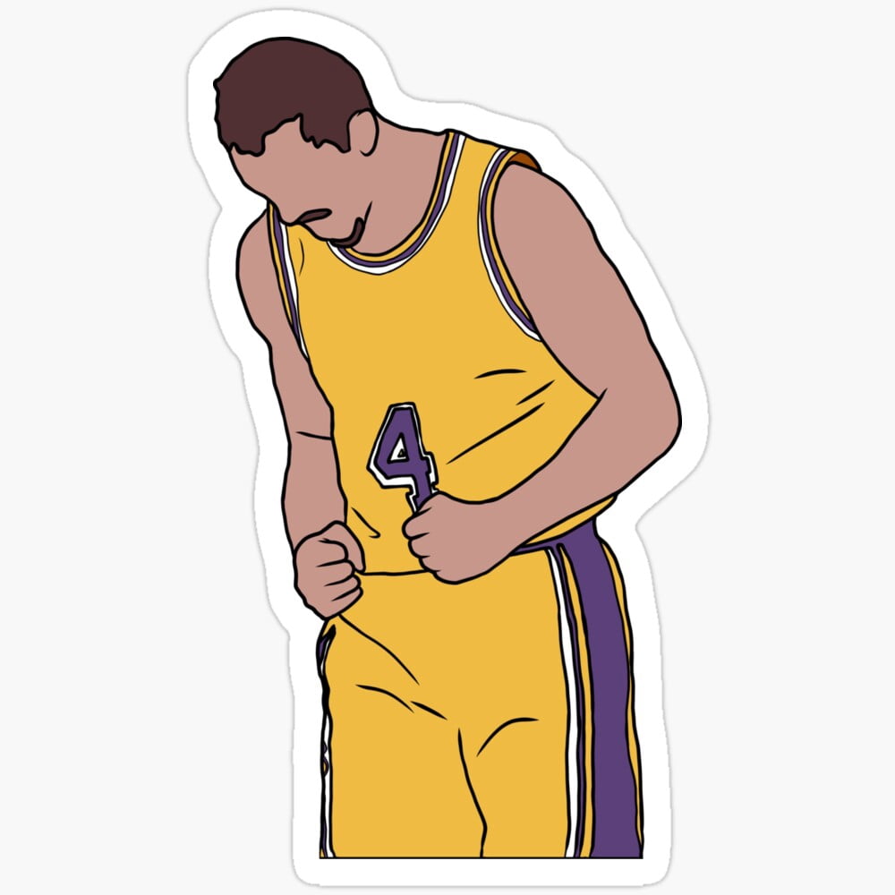 Kira Sticker - Alex Caruso Celebration Sticker - Single, Trio, Or Squad ...