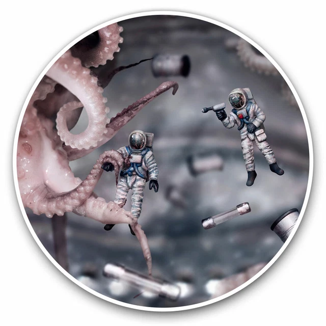 Kira Sticker With Alien Astronaut Space Nasa Cool Gift Decorative ...