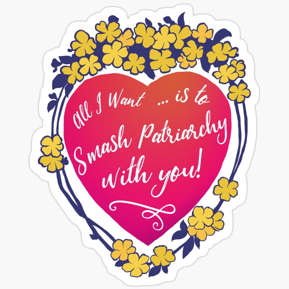 Kira Sticker - All I Want Is To Smash Patriarchy With You Gift For You ...