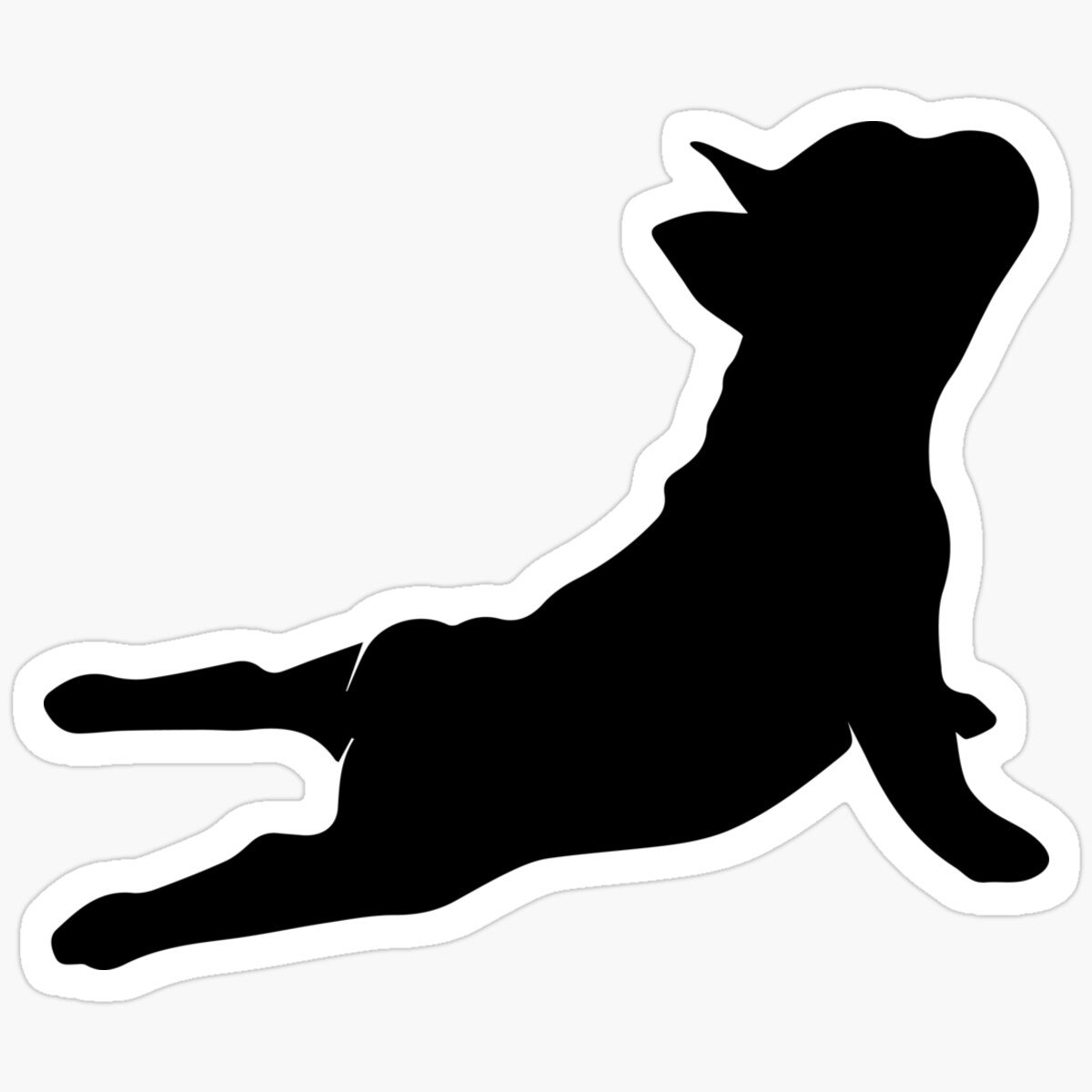 Kira Sticker - All My Dogs Do Yoga Sticker, Funny Waterproof Decal For ...
