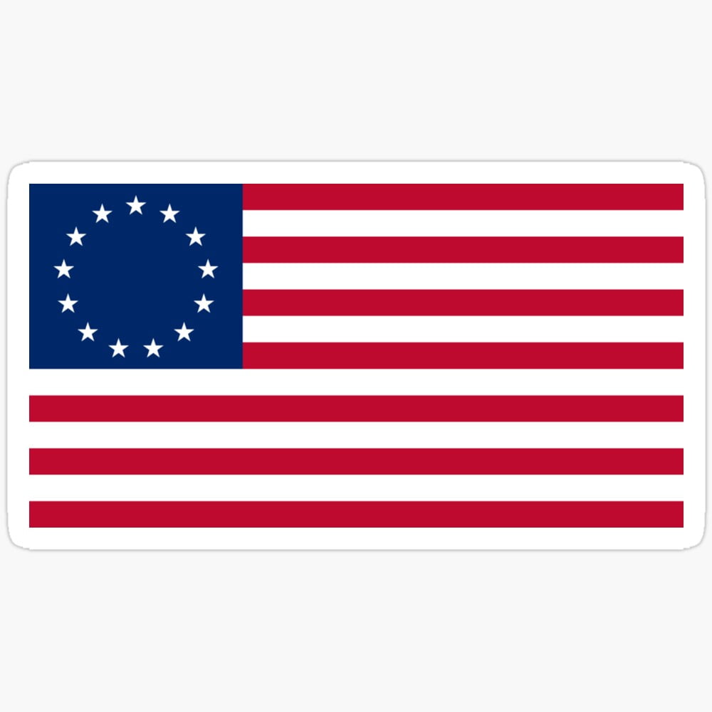 Kira Sticker - American Flag - Betsy Ross Gift For You - Phone Stickers ...