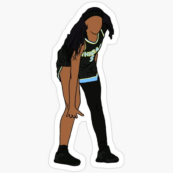 Kira Sticker - Angel Reese Too Small (Chicago) Sticker - Single, Trio ...