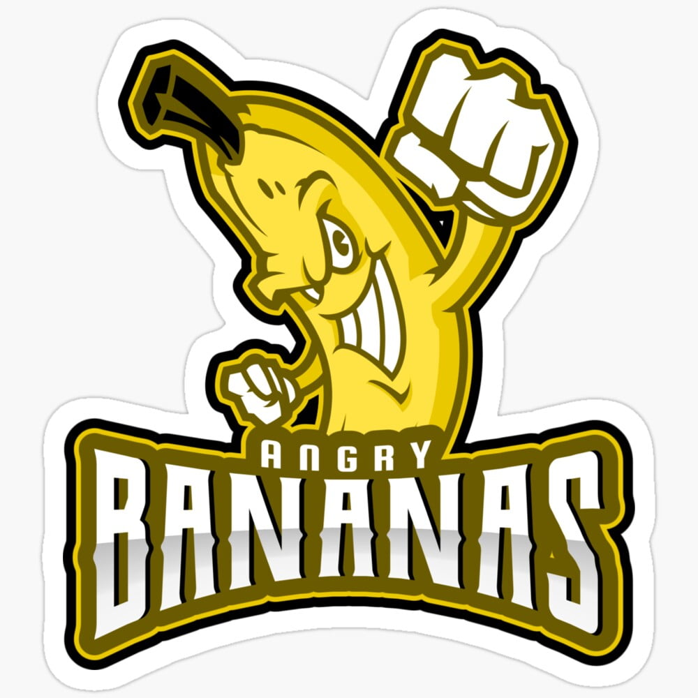 Kira Sticker - Angry Bananas Perfect Sticker Gift For Everyone ...