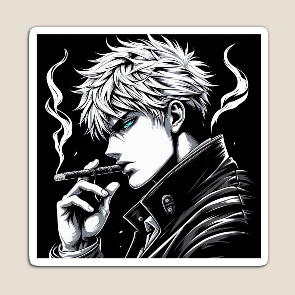 Kira Sticker With Anime Manga Kawaii Otaku Style Urban Streetwear Sato ...