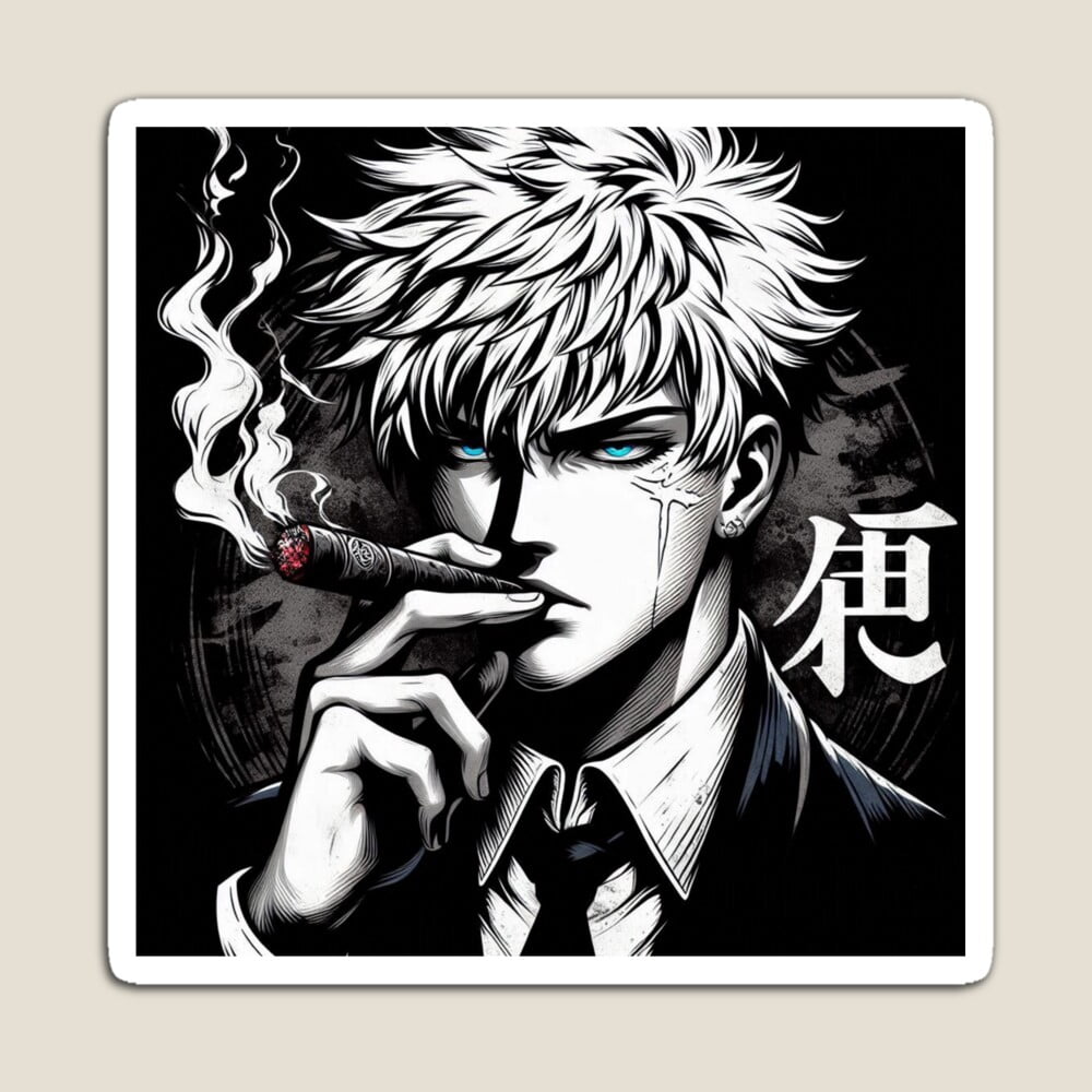 Kira Sticker With Anime Manga Kawaii Otaku Style Urban Streetwear Sato ...
