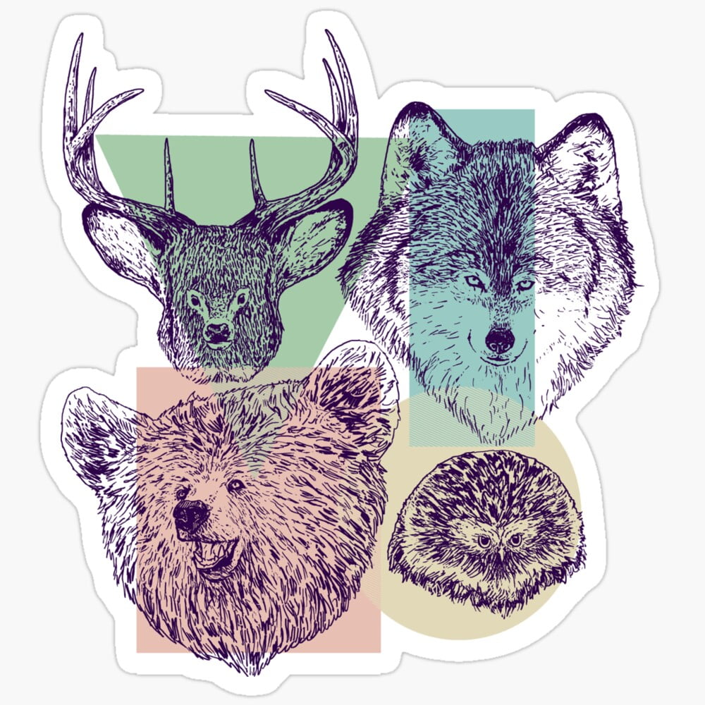 Kira Sticker - Animols Perfect Gift for everyone ) - Walmart.com