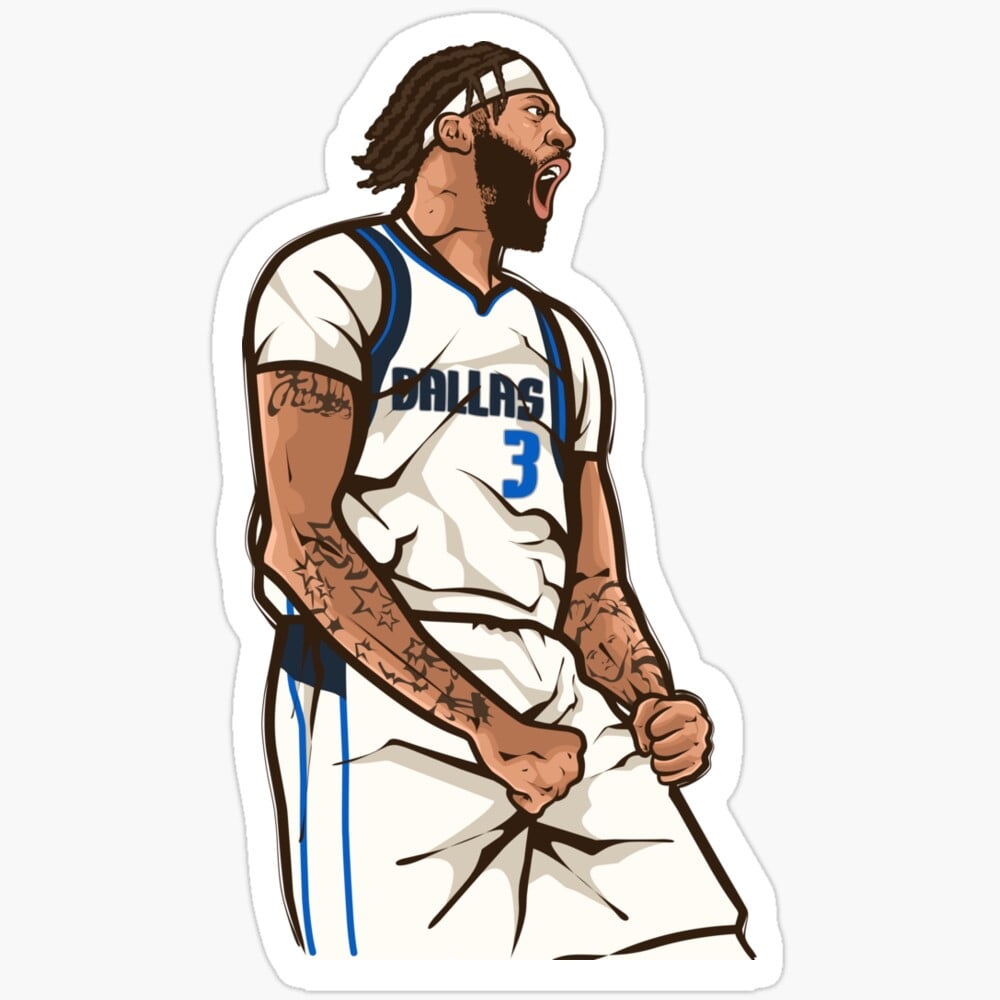 Kira Sticker - Anthony Davis Dallas Celebration Sticker - Single, Trio ...