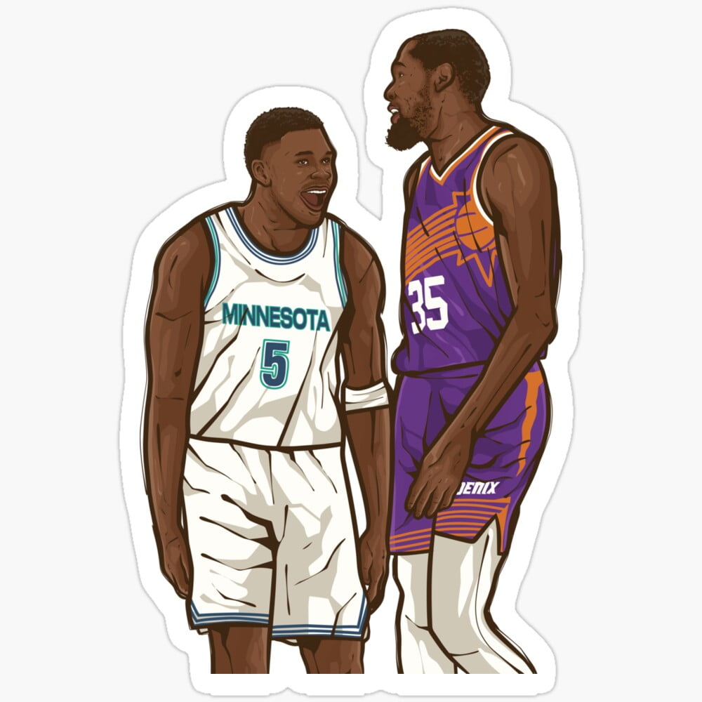 Kira Sticker - Anthony Edwards Taunts Kevin Durant Perfect Gift for ...