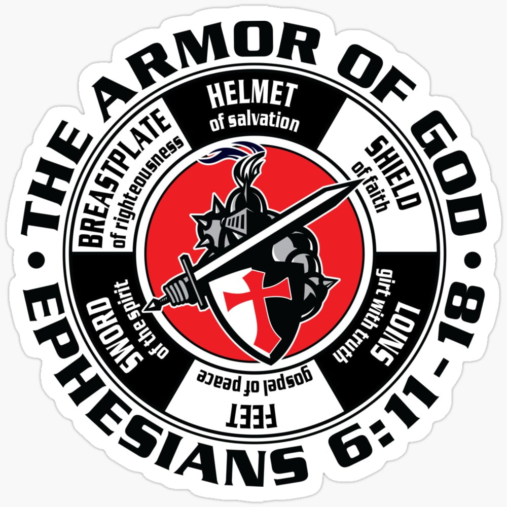 Kira Sticker Armor Of God Ephesians 6 Bible New Testament Christian ...