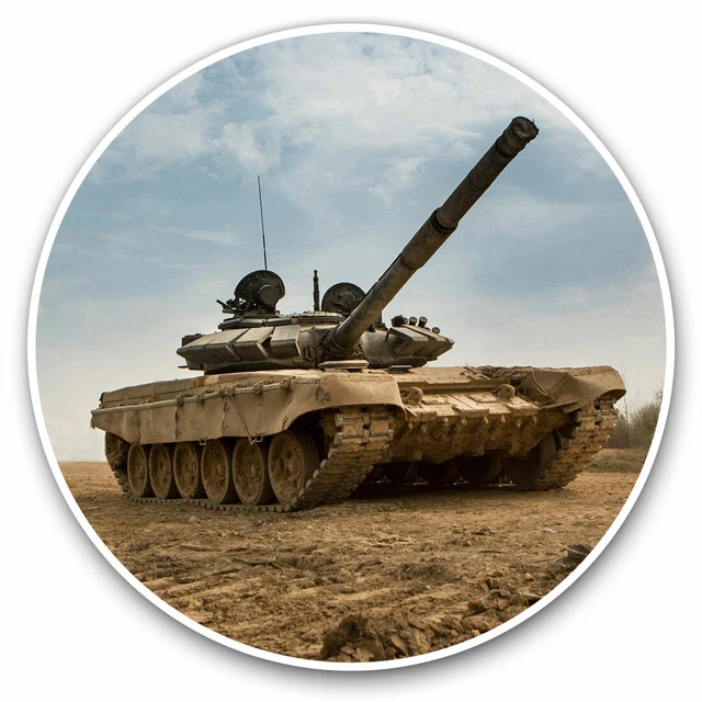 Kira Sticker With Army Tank Battle Armed Forces Cool Gift Decorative ...