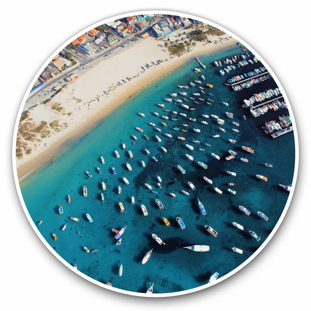 Kira Sticker With Arraial Do Cabo Brazil Boats Cool Gift Decorative ...