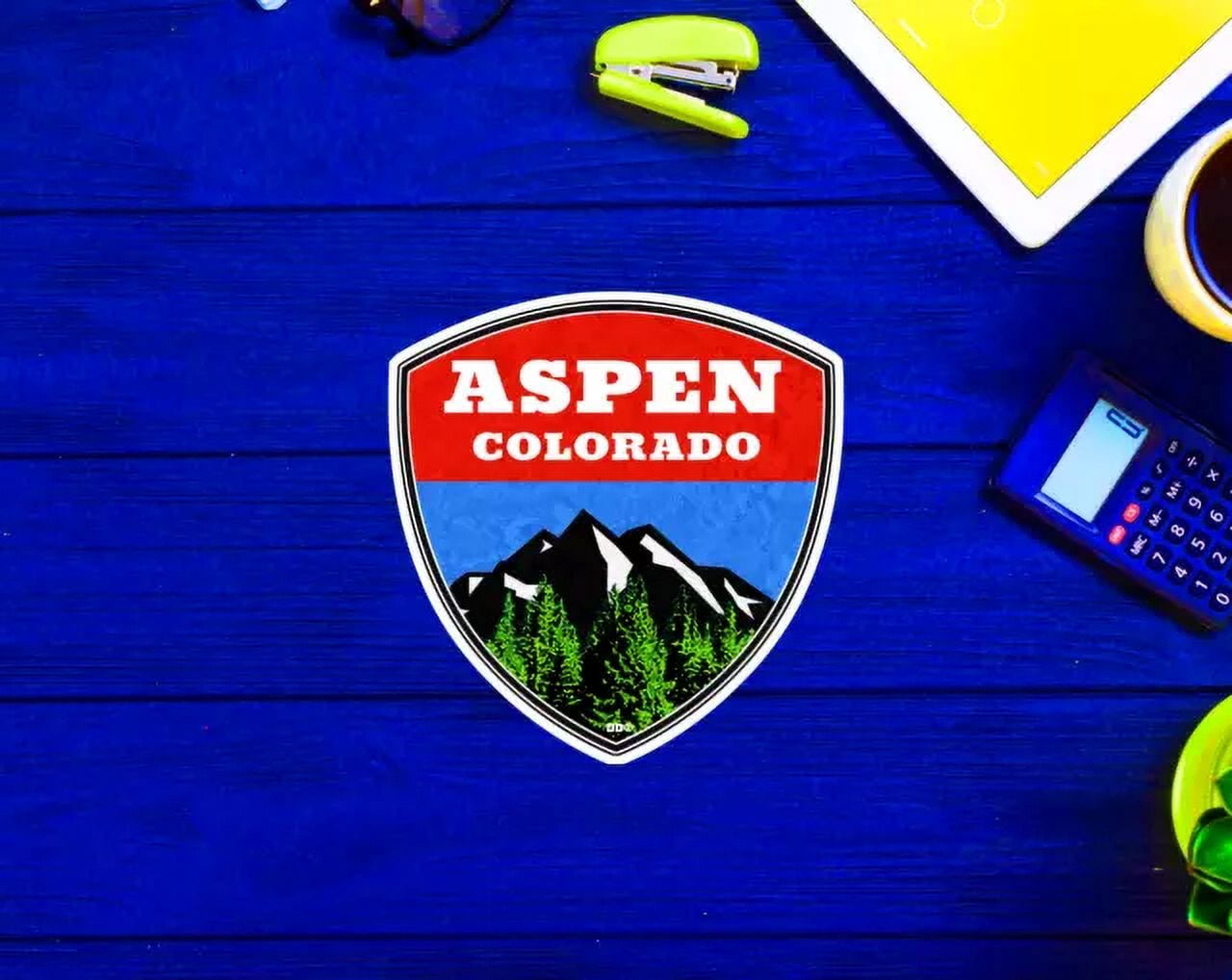Kira Sticker With Aspen Colorado Decal Skiing Mountains Climbing Ski ...